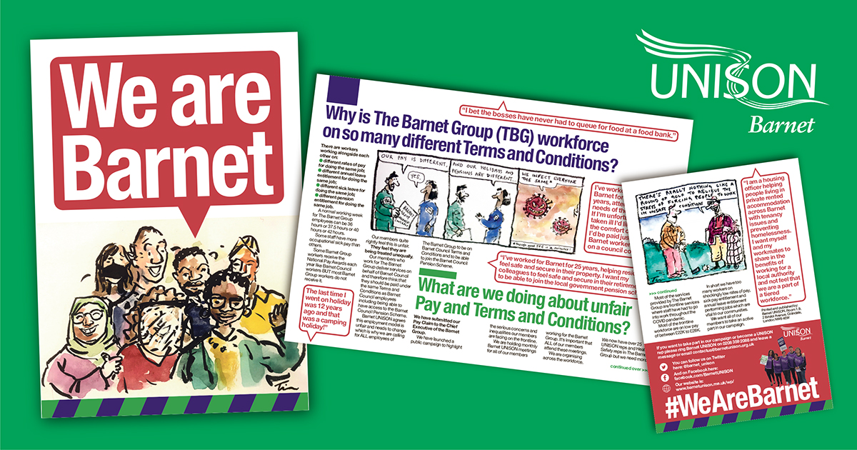 “We Are Barnet” Flyer – Barnet UNISON