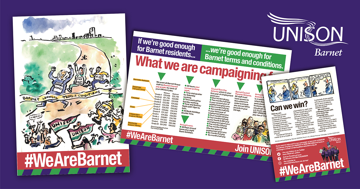 We want Barnet Council Terms & Conditions. – Barnet UNISON